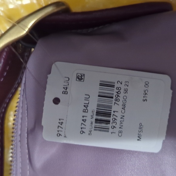 Coach | Bags | Coach Shoulder Bag In Lilac Metallic Colorblock | Poshmark